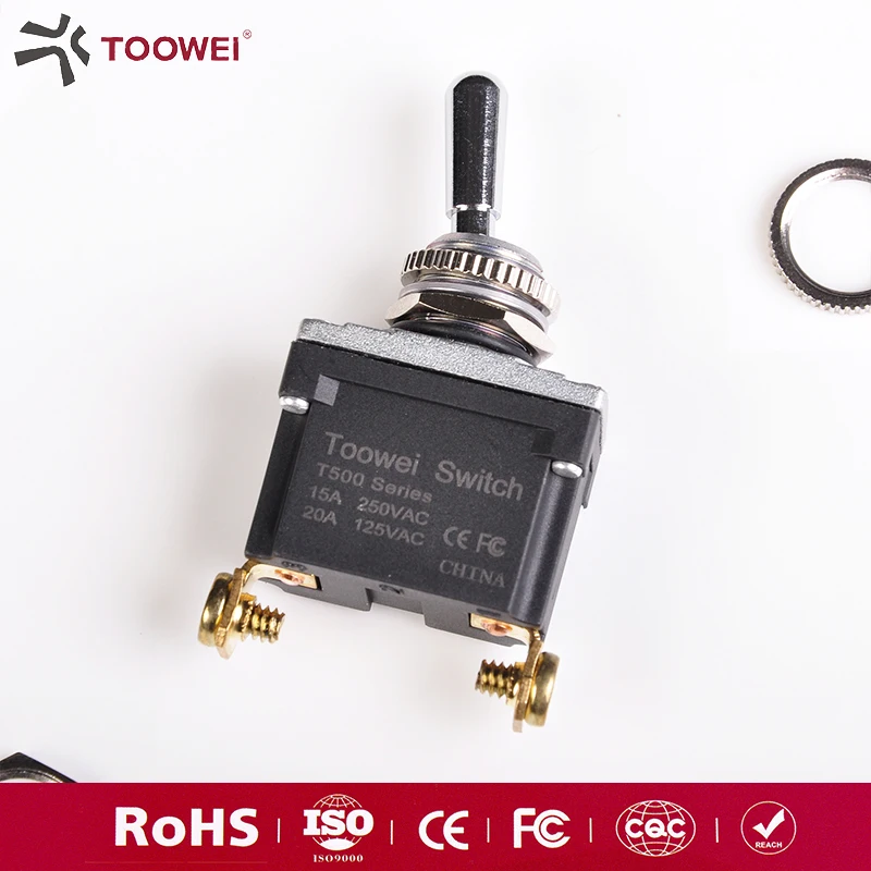 Toowei T501fw Waterproof (on)-off 2 Position Screw Terminal Momentary ...