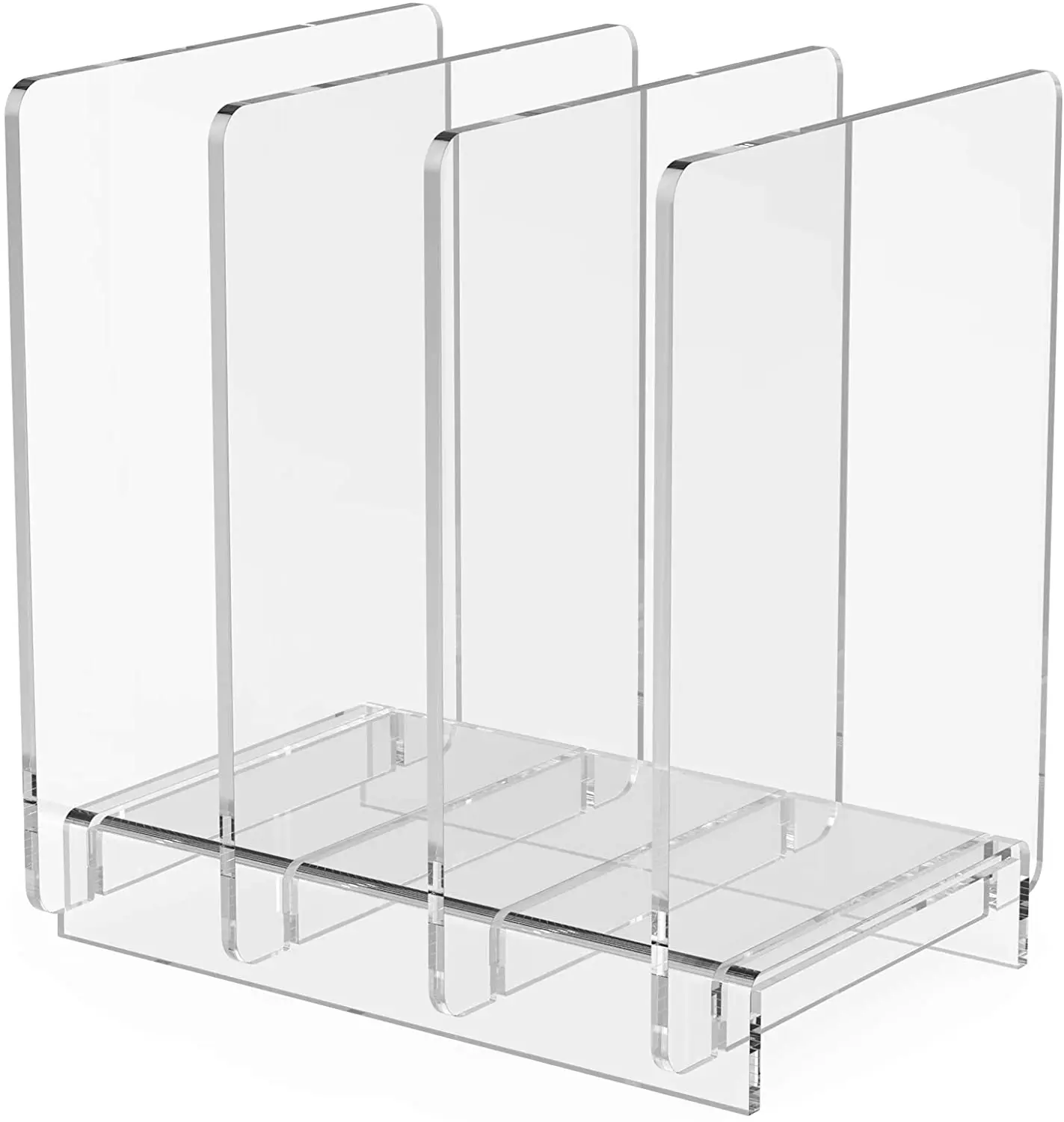 Alibaba.com: Clear Acrylic Magazine Holder, Standing Desk Rack for ...