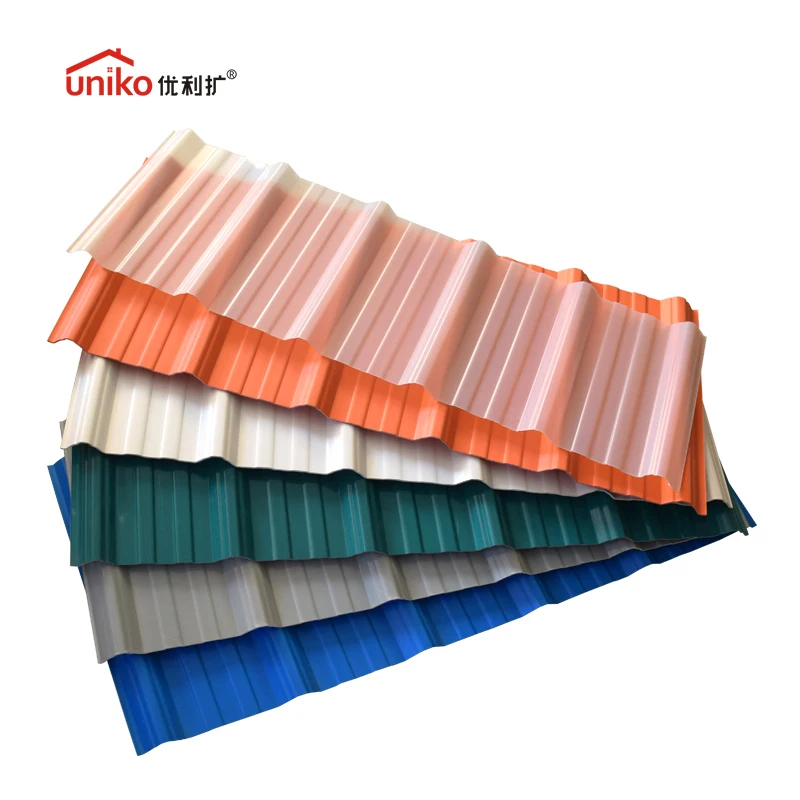 Atap Upvc Columbia Asa Coated Roofing Sheets Corrugated Pvc Roof Panel ...