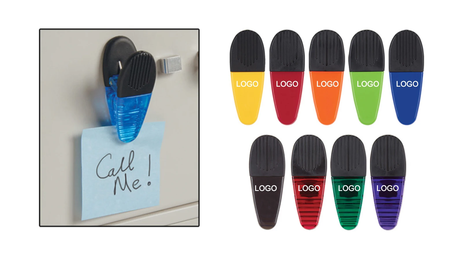 Office School Advertising Jumbo Crocodile Clips Promo Memo Plastic ...