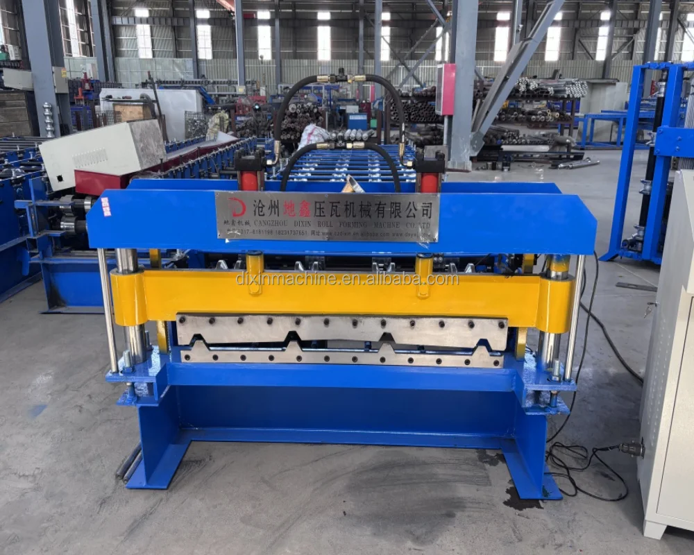 Peru Trapezoidal Calamine Tr4 and Tr5 Aluzinc Machine