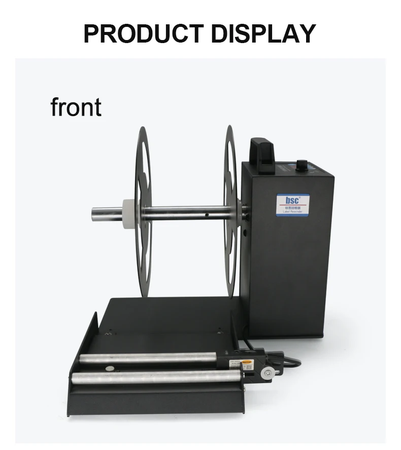 Label Rewinder with Counter - High Efficiency & Support