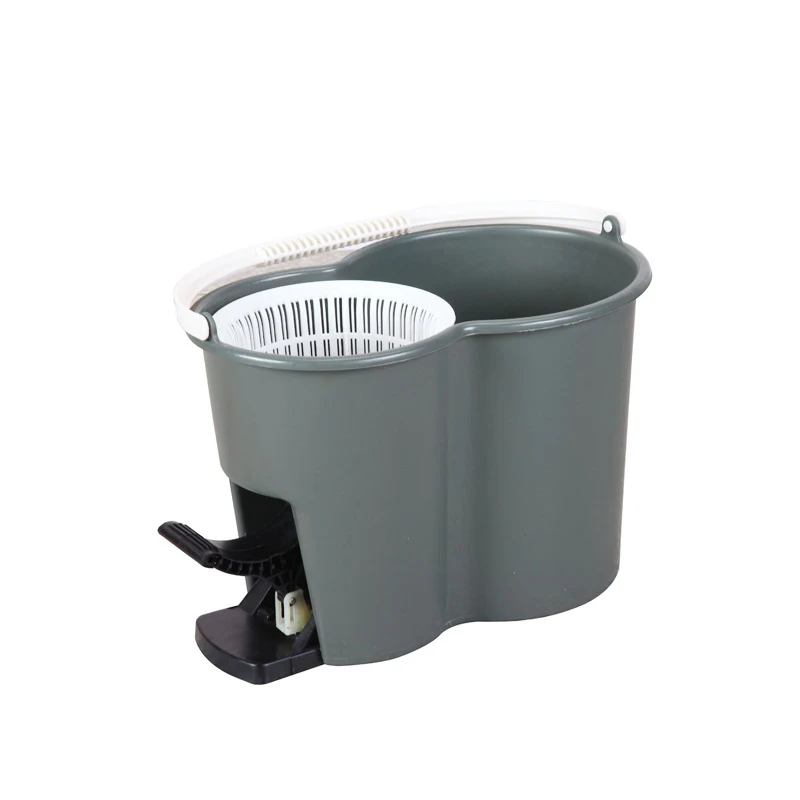 Foot Pedal Upright Washing Bucket System Self-wring Adjustable Spin ...