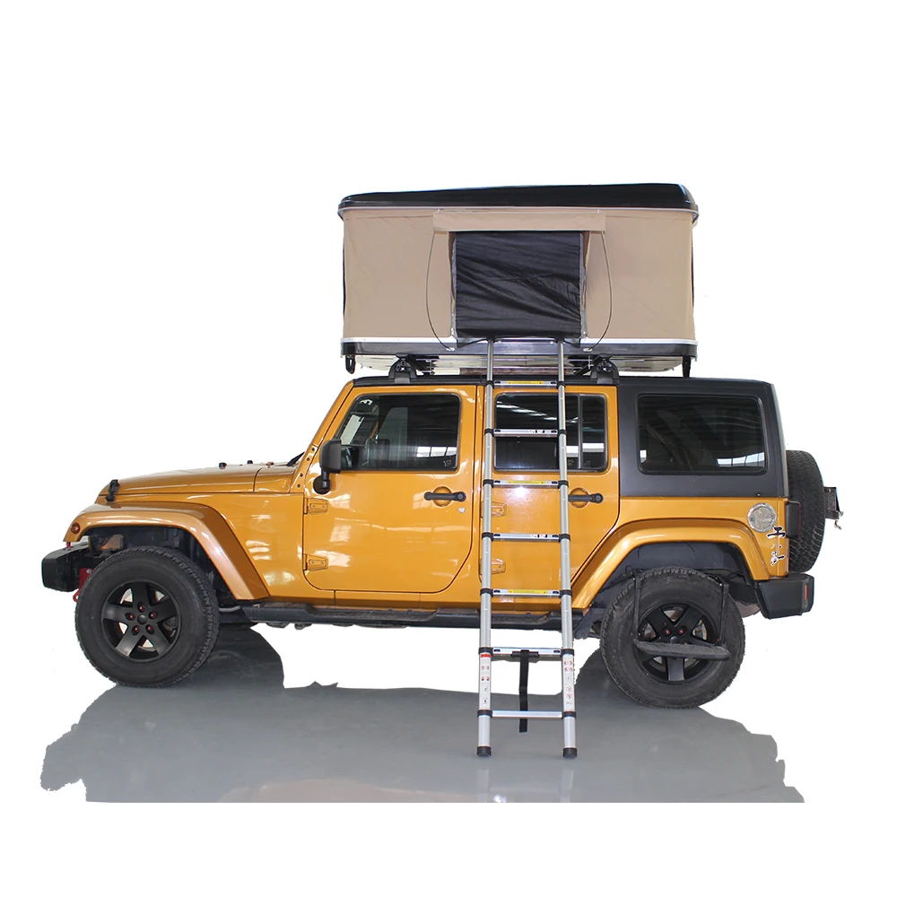Oem Camper Rooftop Tent Off Road Foldable Double Fiberglass Hard Shell ...