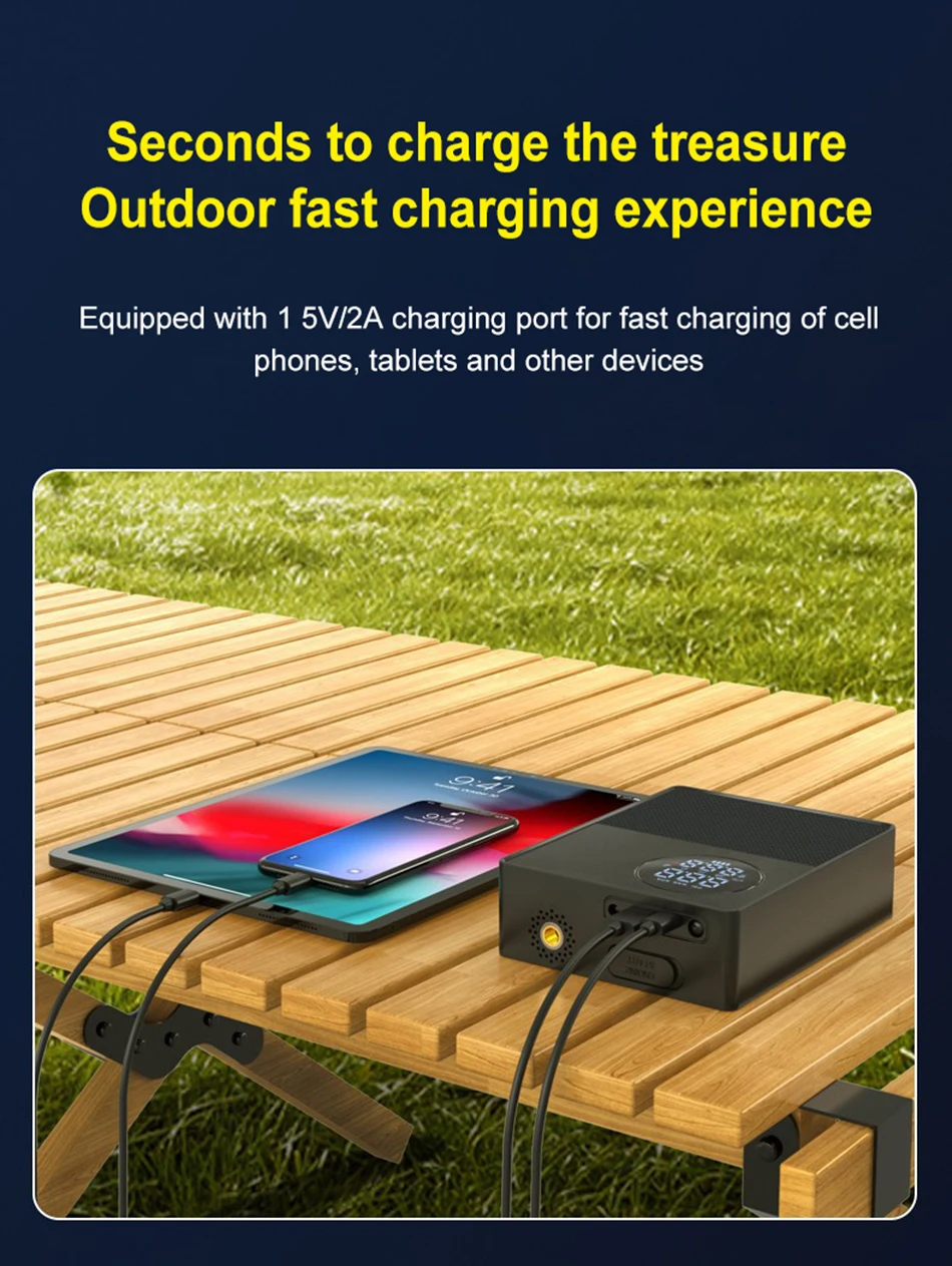 2023 New 8800mah Super Capacitor Battery Jumper Portable Booster Car ...