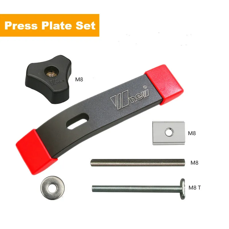 T Track Hold Down Clamps Double Cut Profile Universal T-track Clamps ...