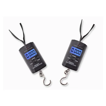 Plastic Digital Luggage Scale Portable Fish Hook Handheld 40kg ...