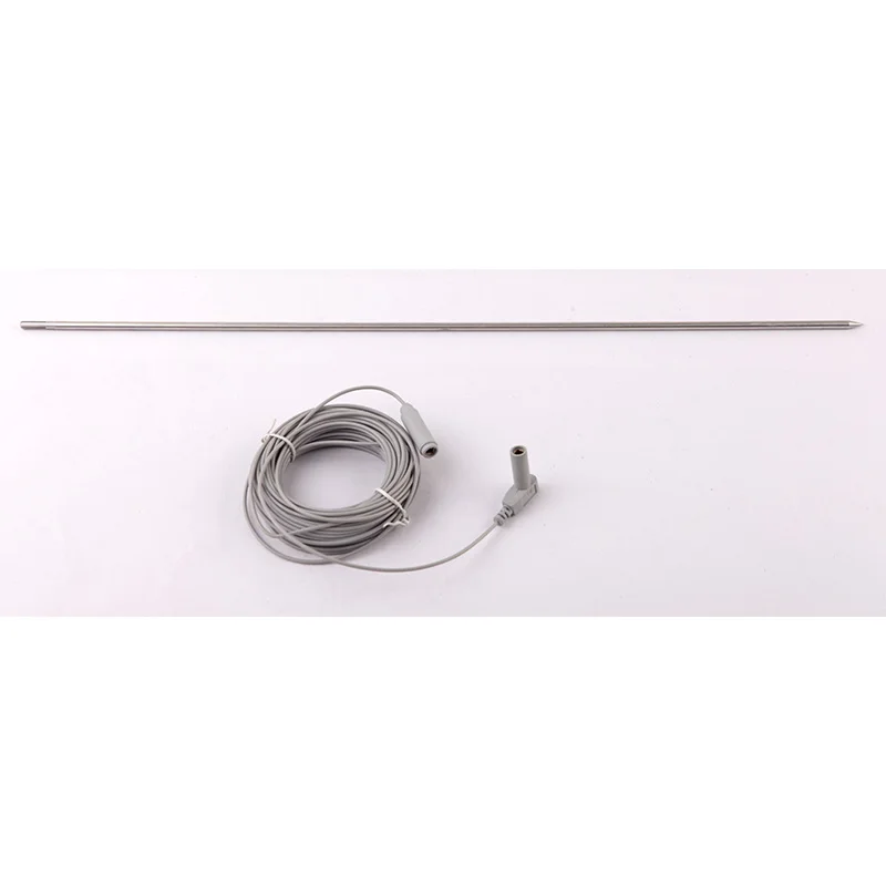 Stainless Steel Grounding Stake - 40ft Cord for Earth Connection