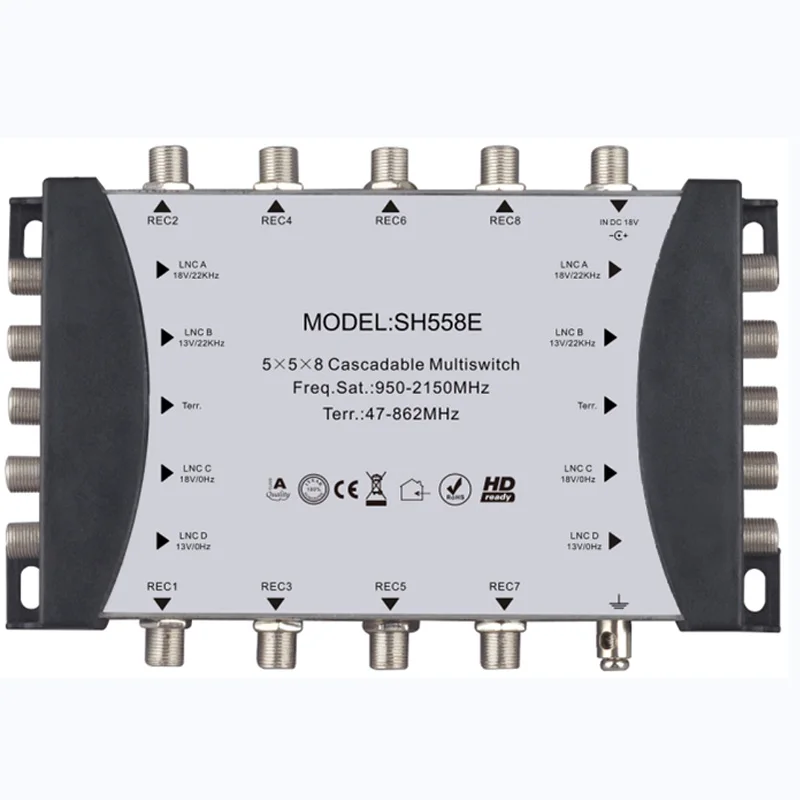 Satellite Switch 5x5x8 Lnb Satellite Multi Diseqc Switch Digital ...