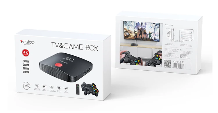 Yesido 2023 Newest Gaming Tv Box Support Over 10000 Games High ...