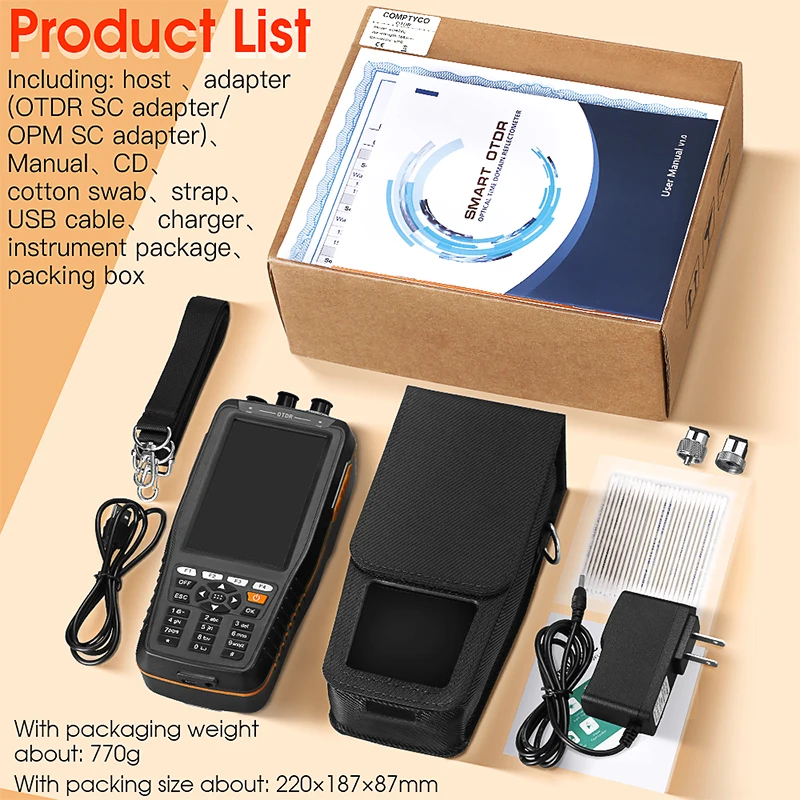 Otdr Rs Optical Time Domain Reflectometer Ethernet Cable Jdsu Gpon ...