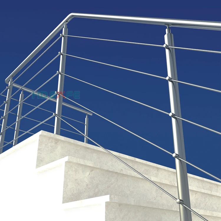 Resort Deck Stainless Steel Stair Handrail Balcony Balustrade Indoor ...