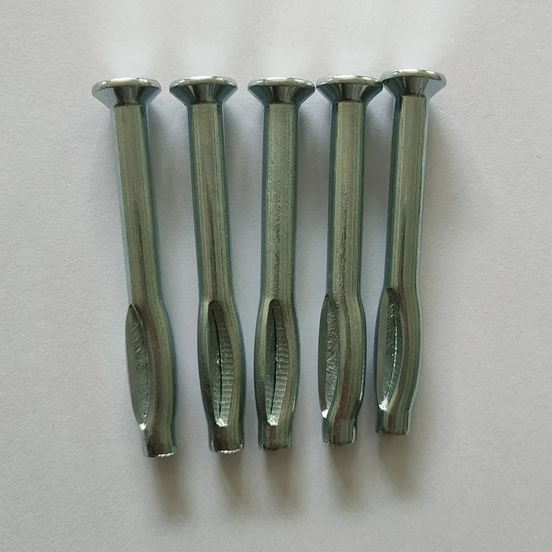 China Customized Zinc Plated Flat Head Split Drive Anchor For Concrete ...