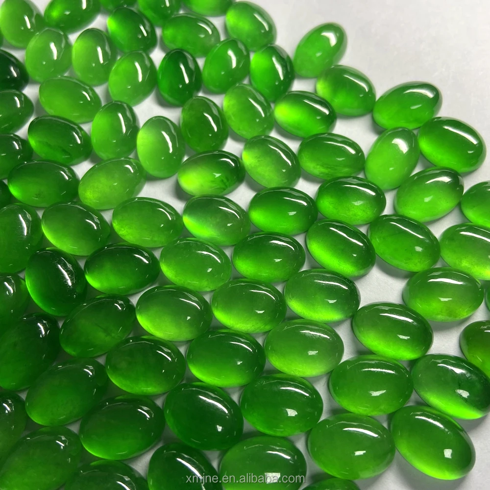 Myanmar Natural Green Jade Jadeite - HQ GEMS Loose Gemstone