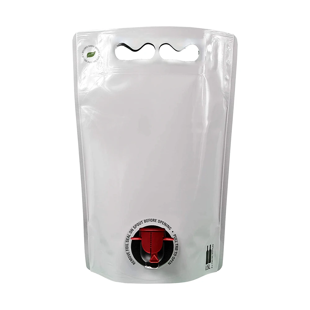 Liquid Spout Pouches - Reusable & Customizable Solutions