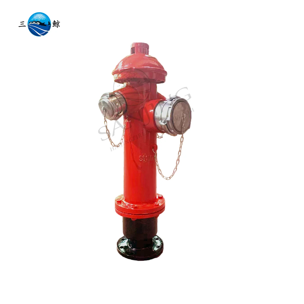 100mm Flanged Cast Iron Pillar Type Hydrants With Instantaneous Bs336 ...