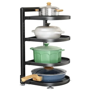 Home Storage & Organization Pots And Pans Rack Pot Rack Organizers G ...