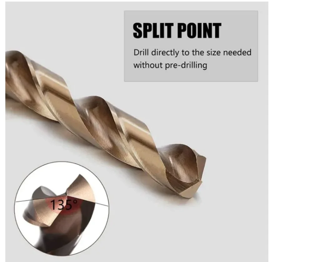 Hot Sale Good Quality High Carbon Steel Hss Steel Long Drill Bits Set ...