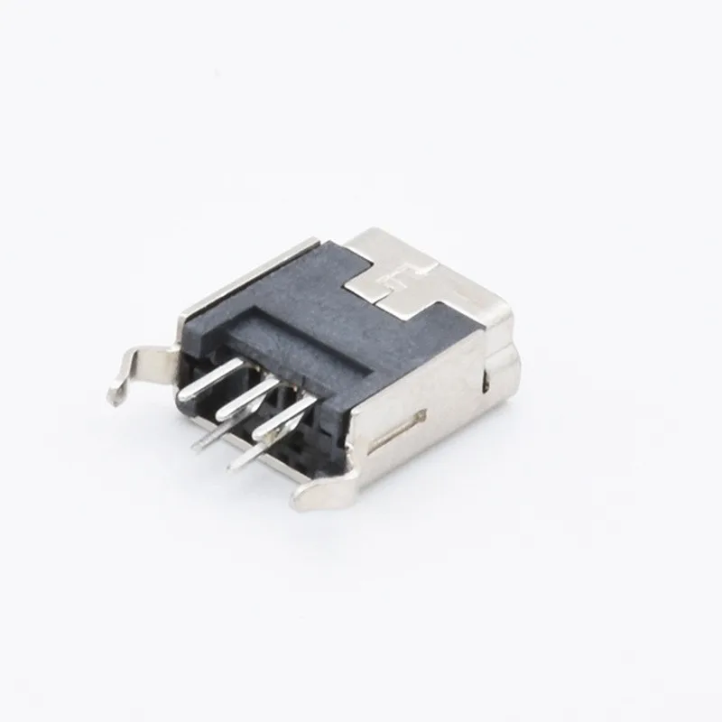 Mini USB Type B 5 Pin Female DIP Mounted Vertical USB Connector USB ...