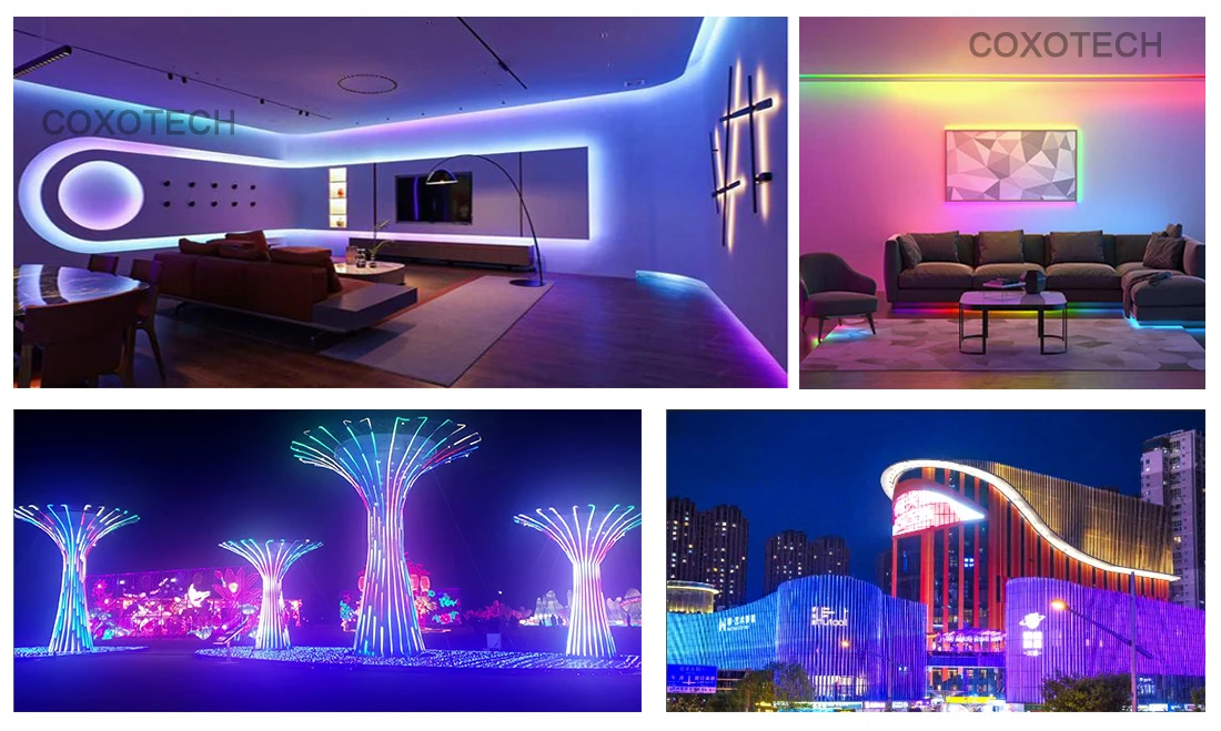 COXO Digital COB Dream Color Ws2811 Led Strip - 50000hrs