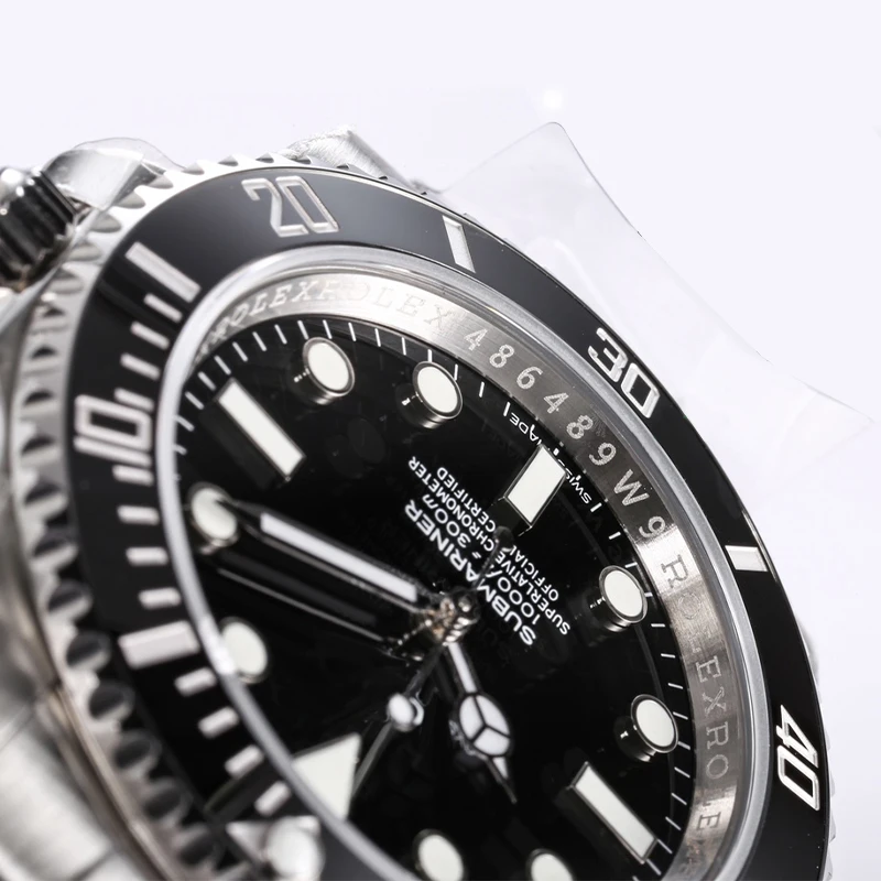 Branded Logo Stainless Steel Bracelet Black Face Time Only No Date ...