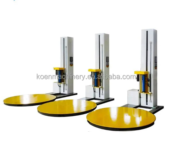 Automatic Pallet Stretch Wrapping Machine with Pre-stretch| Alibaba.com