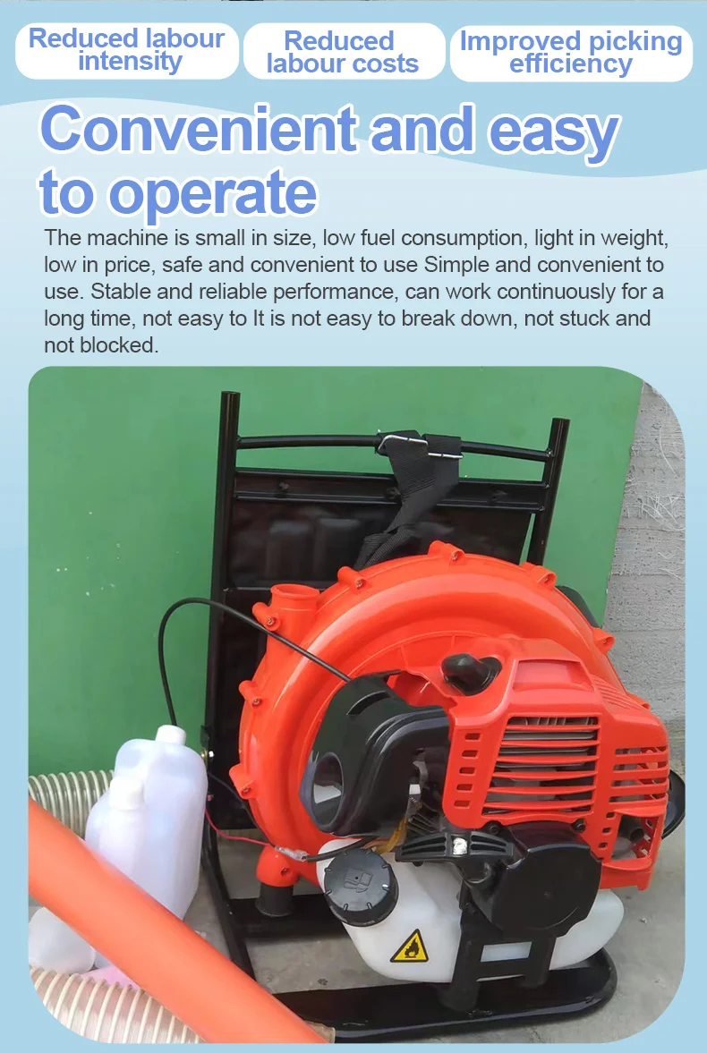 2 Stroke Backpack Type Mini Cotton Picking Machine Small Safe And ...