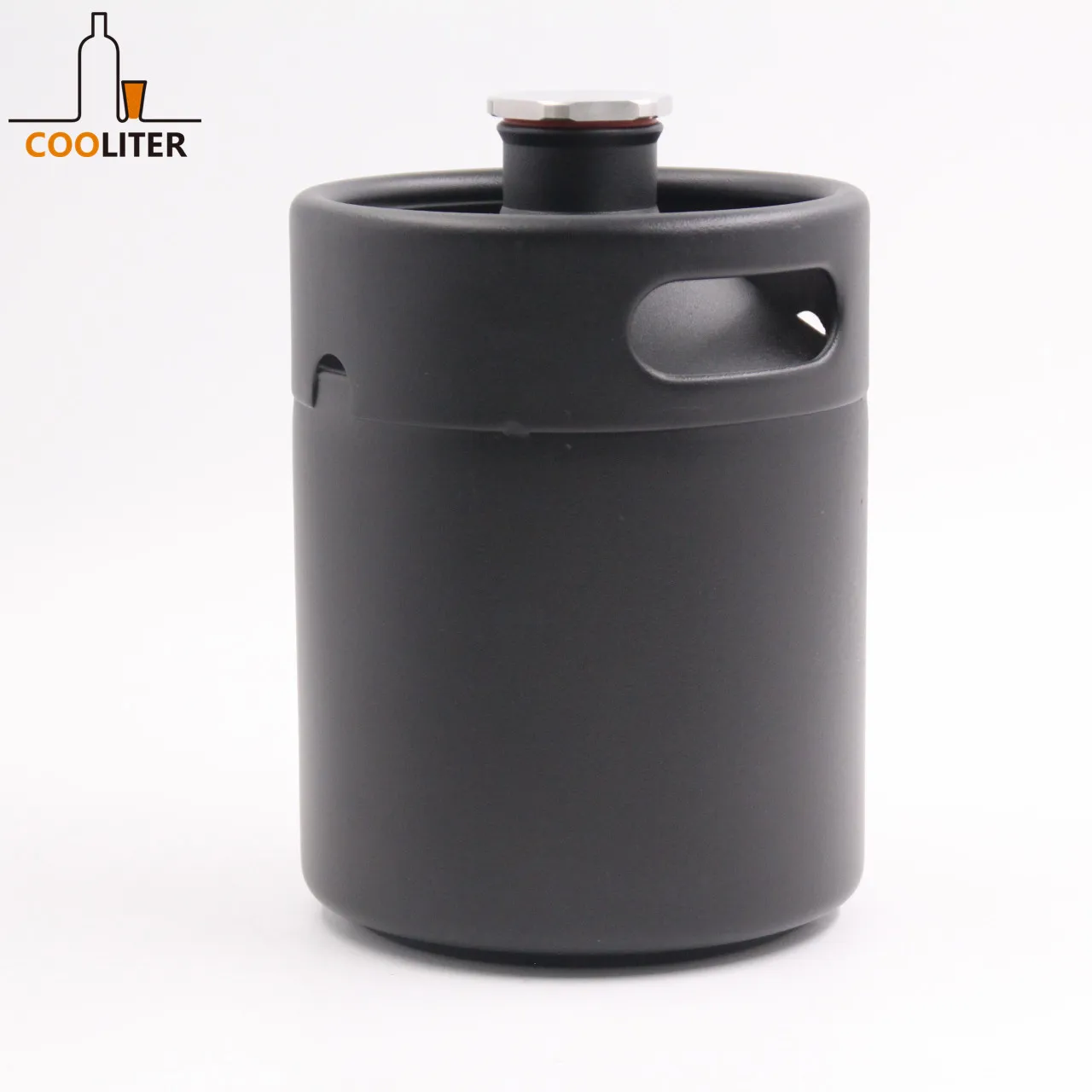 64oz Refillable Color Stainless Steel Small Homebrew Empty Draft Beer ...