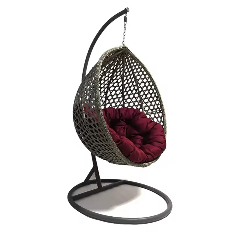 Cheap Round Balcony Garden Swing Chair Outdoor Furniture Patio Swings ...