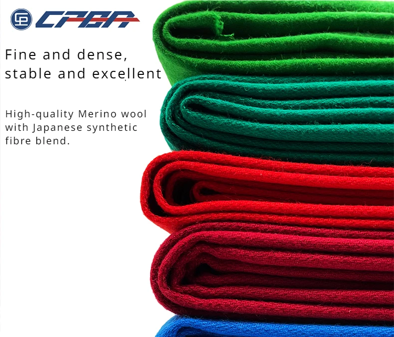 CPBA MG-700 Pool Table Billiards Cloth - Durable & High Grade