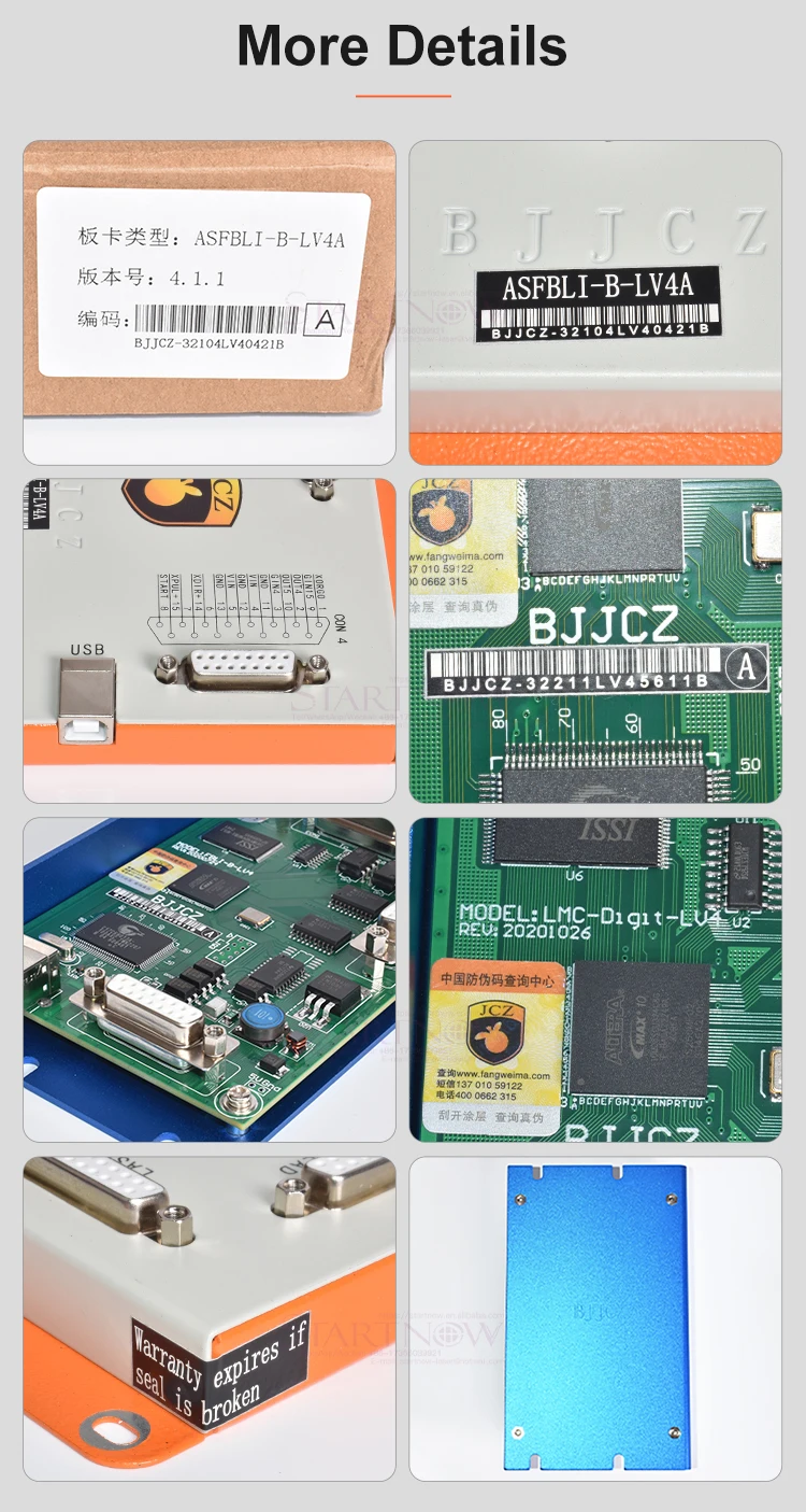 Startnow Jcz Control Card 1064nm Fiber Co2 Yag Uv Laser Marking Machine ...