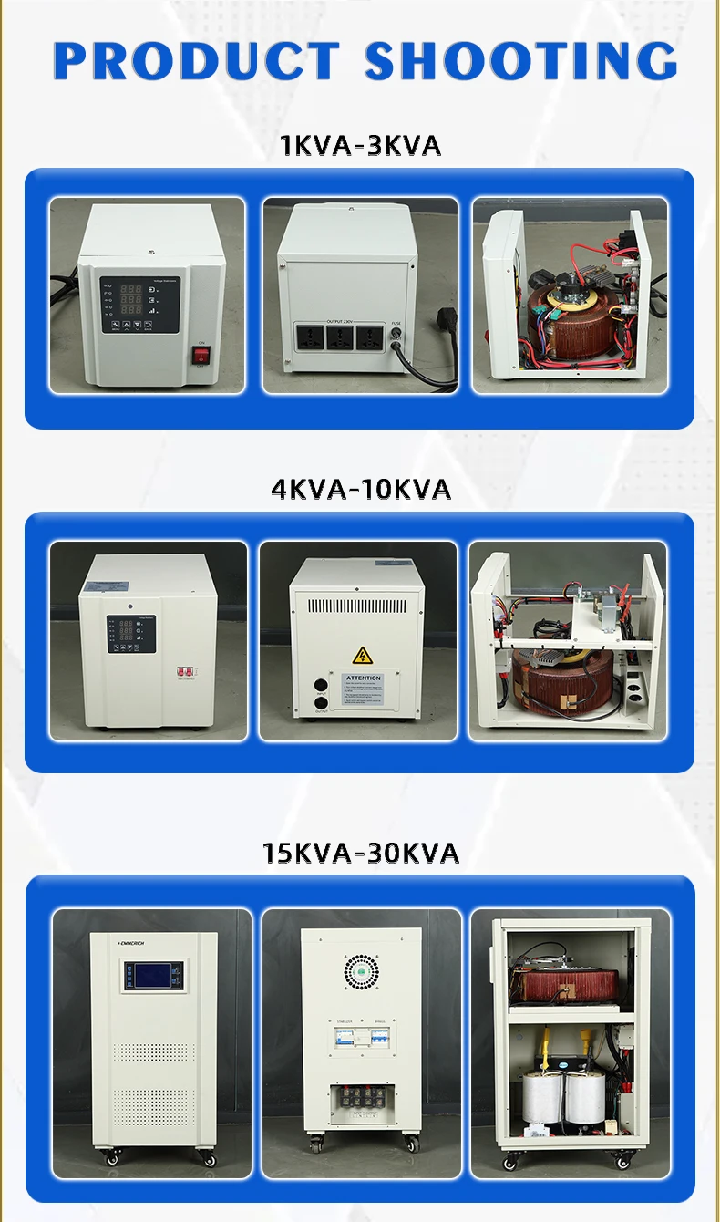 Goter Power 10kva 8kw Voltage Stabilizer For Home Use Smart Avr ...