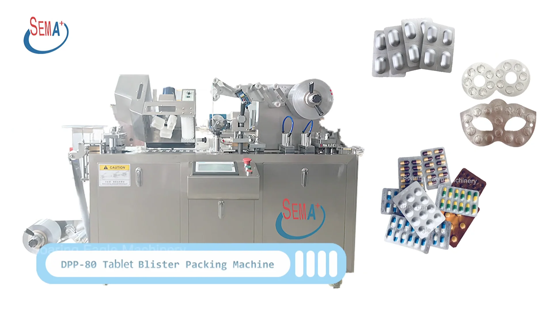 Automatic Mini Blister Pack Chewing Gum Pharm Tablet Capsule Candy Pill ...