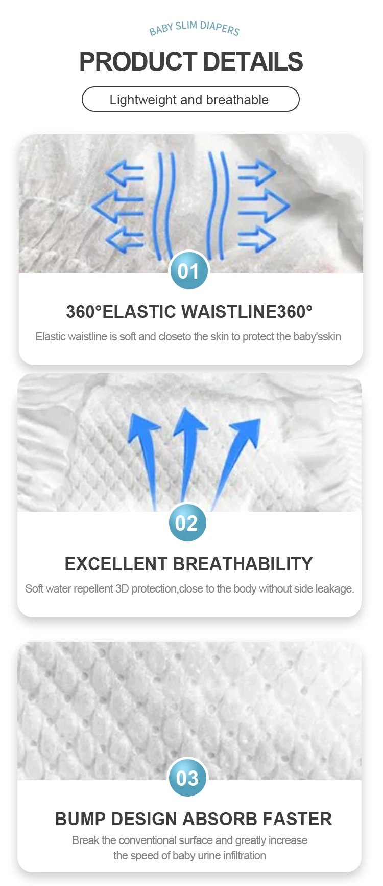 Premium Quality Disposable Baby Diaper Pants Nappies Baby Pull Up ...