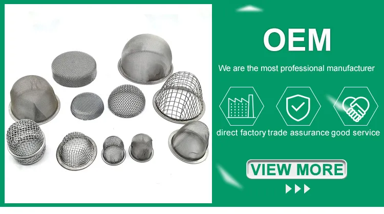 25mm Mesh Strainer Dome Filter Cap - Reusable & Washable