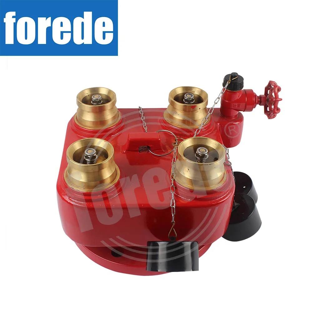 Forede 4 Way Breeching Inlet For Fire Fighting Fireman - Buy Way ...