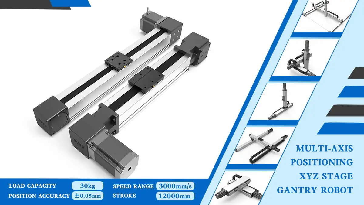 Cartesian Robot Industrial Arm Multi-Axis Linear Motion System CNC Kit ...