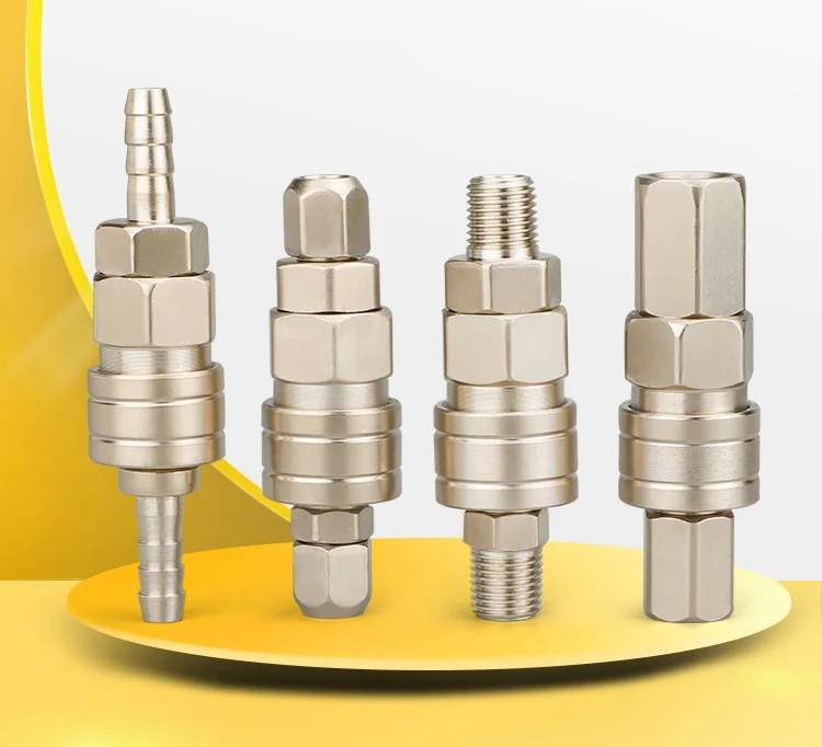 Nitto Quick Coupler Pneumatic Fittings - Heavy Duty & Reliable