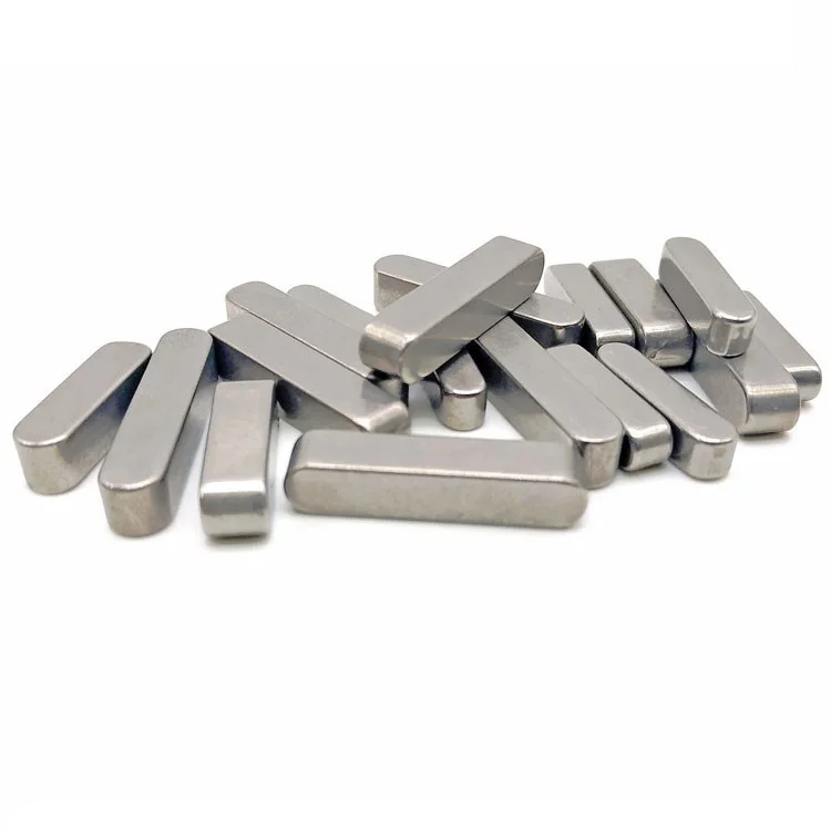 DIN6885 M2-22 Flat Parallel Key - Zinc Plated Carbon Steel