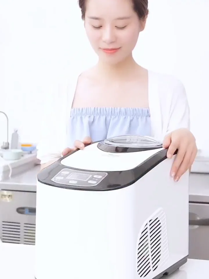 Mini Ice Cream Machine 2 L Home-commercial Dual-use Automatic Fast ...