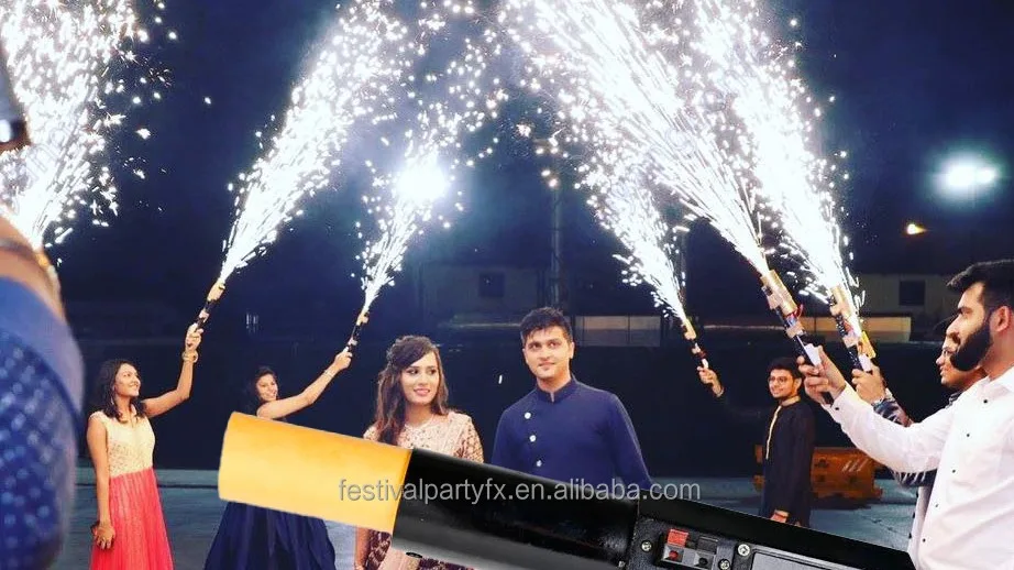 Indoor Pyrotechnic Stage Fountain Fireworks Fire Gun Igniter Firing ...