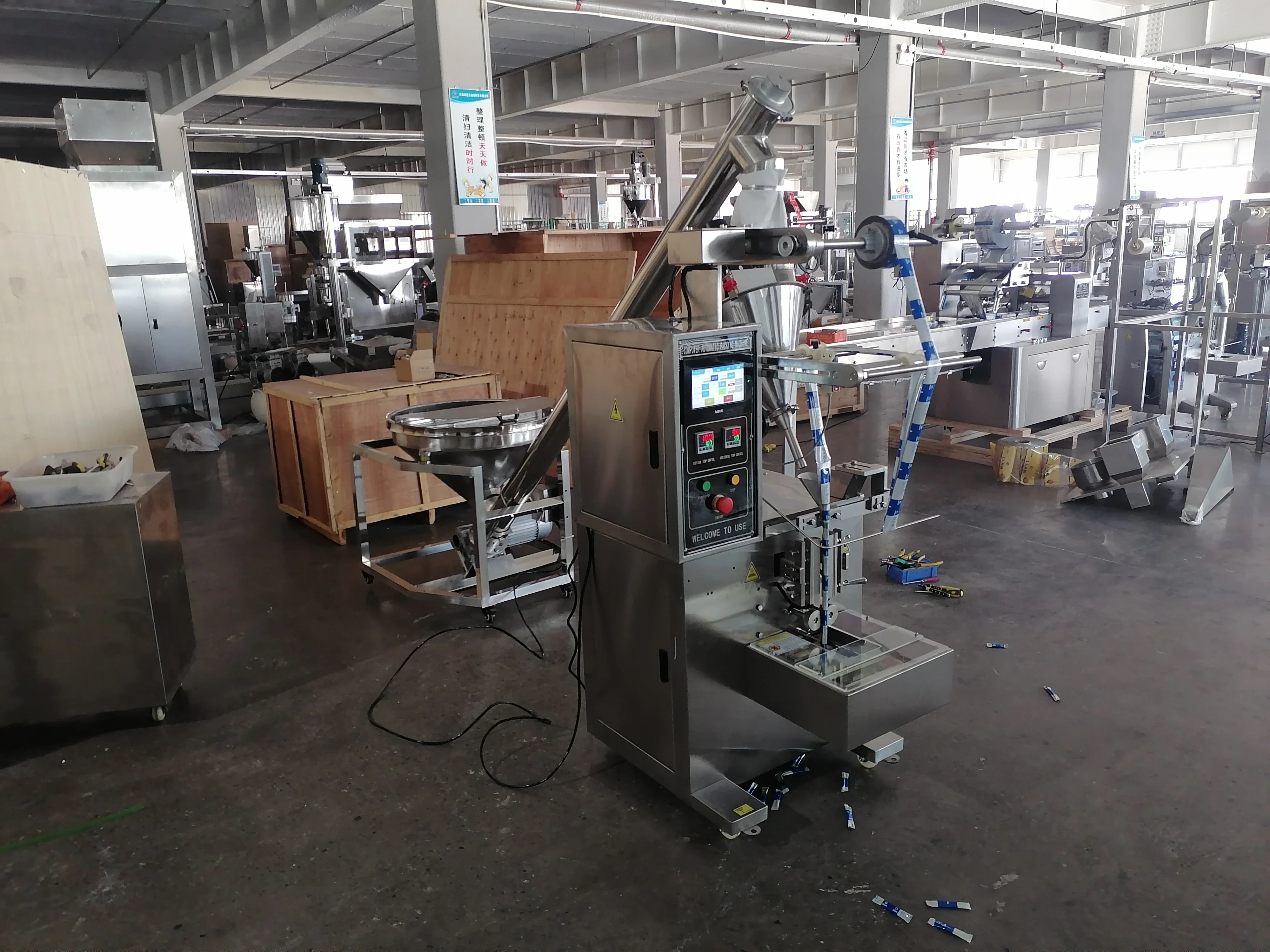 Automatic Easy to Operate Auger Hopper Food Milk Coffee Spice Talcum ...