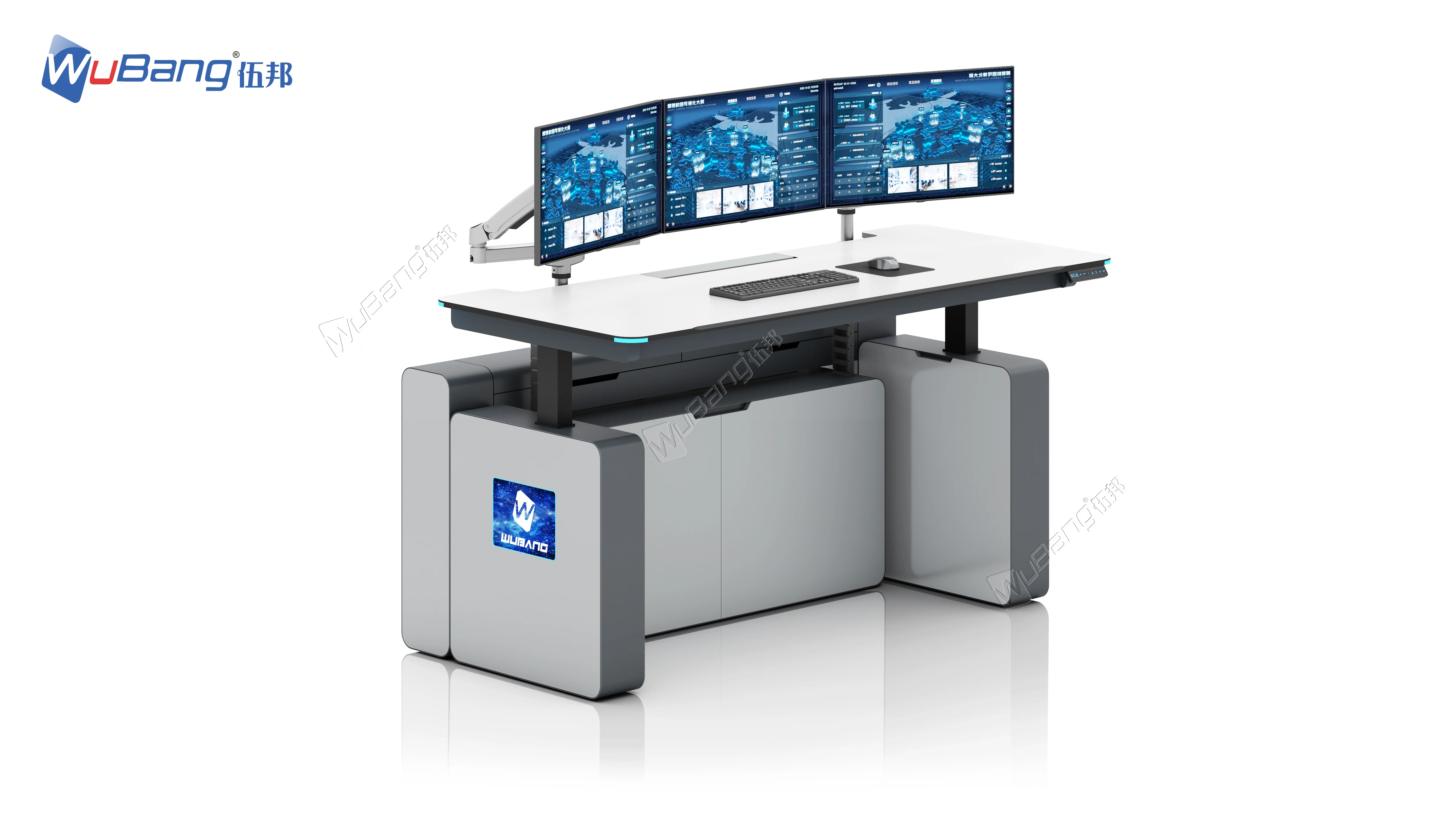 Transportation Network Security Operations Command Center Control Desk ...
