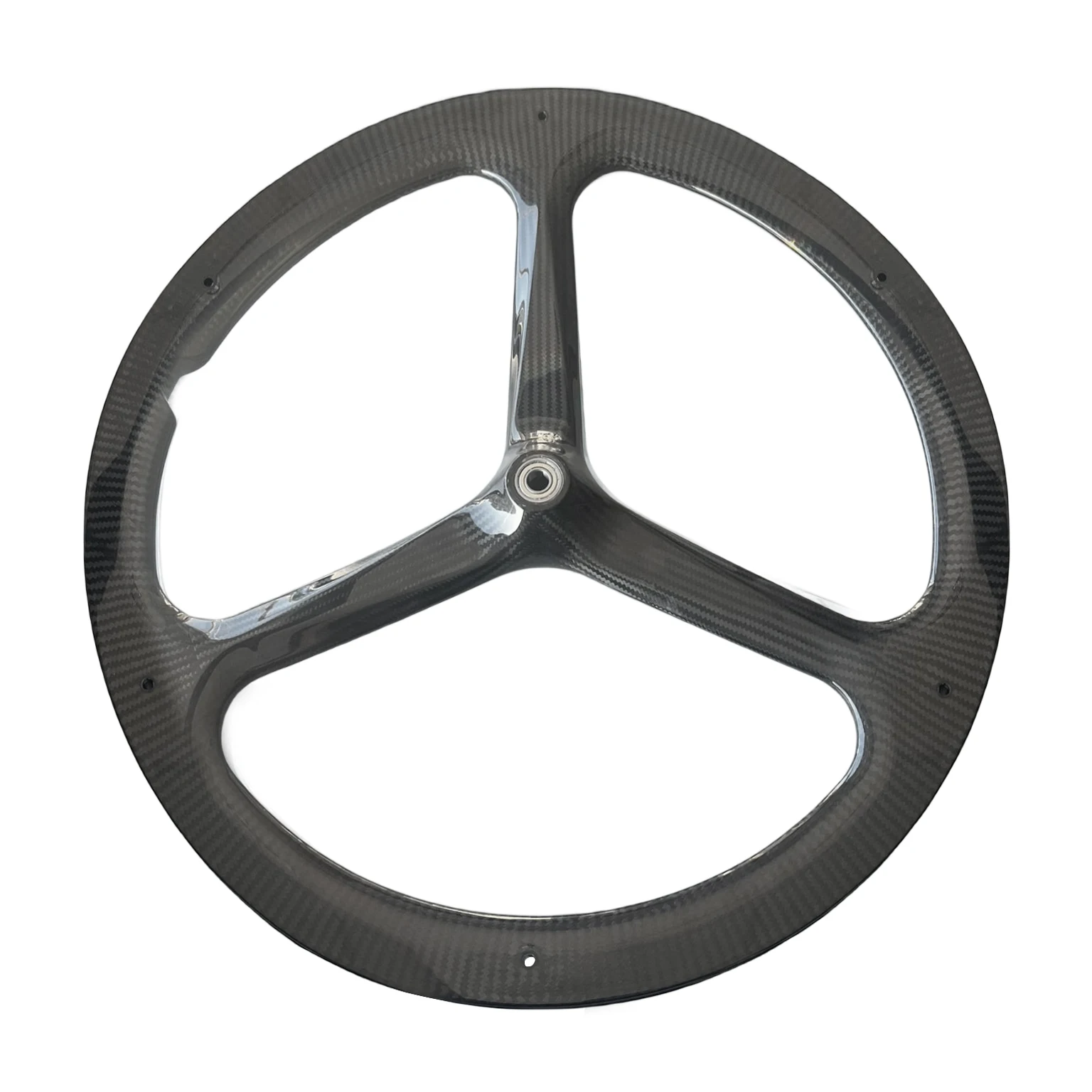 Lightweight 24 Inch Carbon Fiber Tri Spoke Wheelchair Wheels