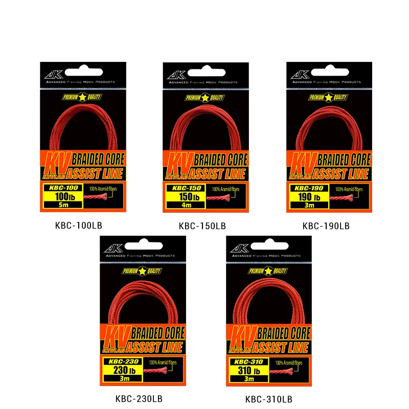 Alibaba.com: DORISEA JK 100% Kevlar Aramid Braided Hook Assist Line 100 ...