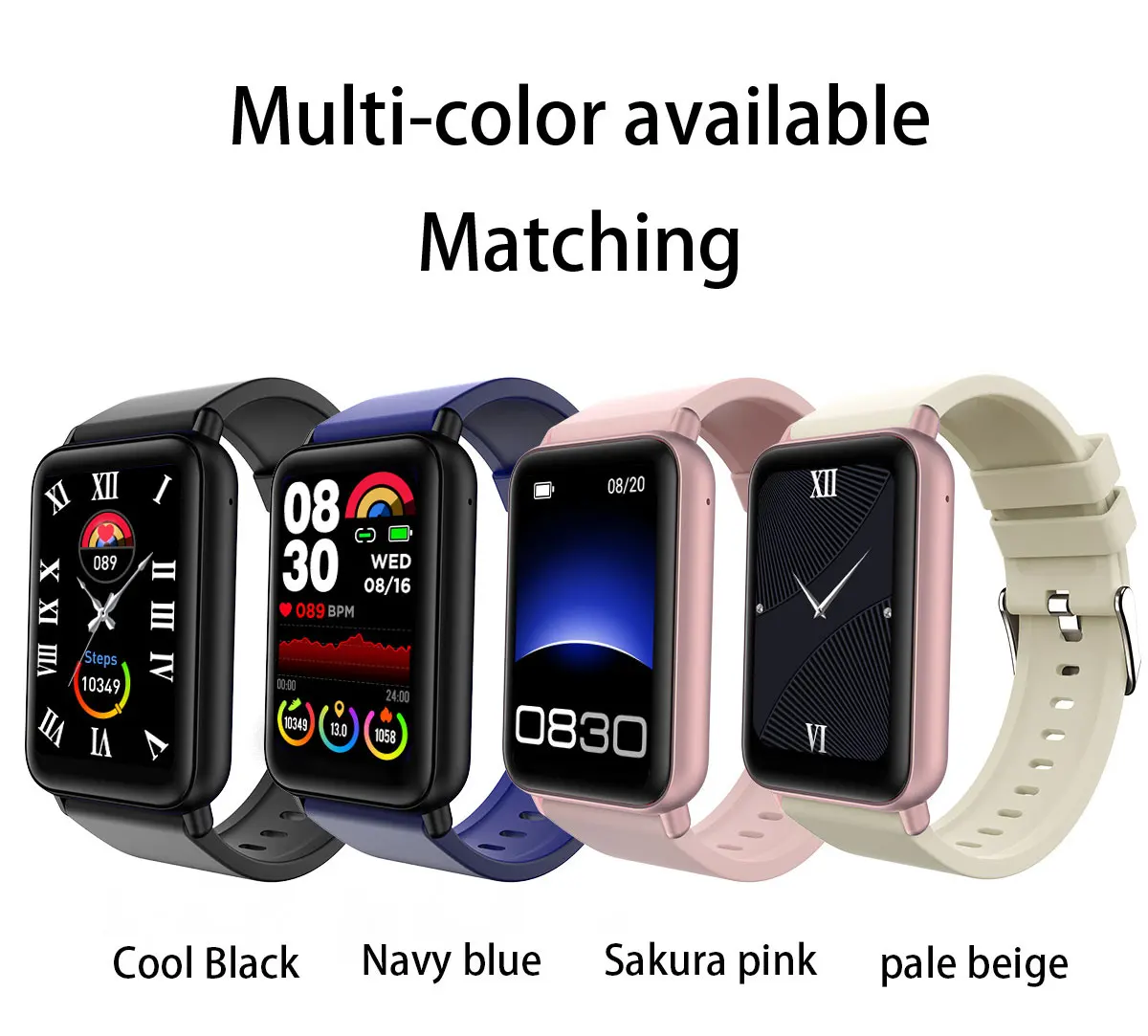 2024 Hot-selling T68 Smart Watch Meitu Functional Blood Glucose Blood ...