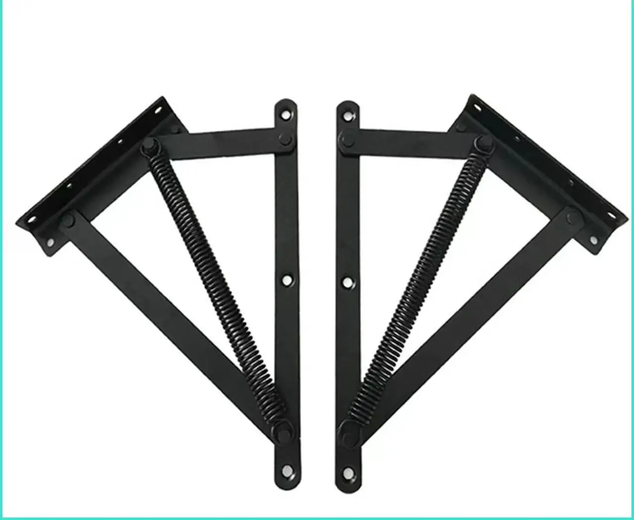 Sofa Mechanism Bed Box Hinge Spring Folding Triangle Hinge for Coffee ...