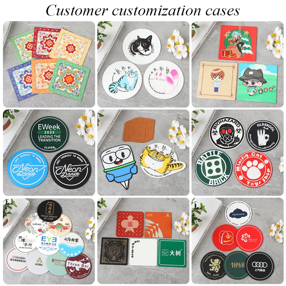 Custom Silicone Coasters - Promotional & Sustainable