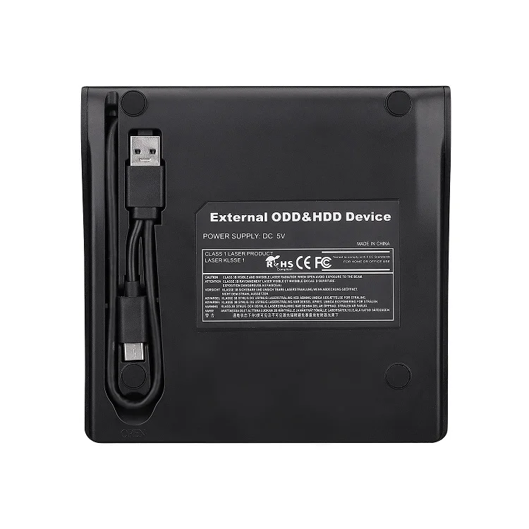 High Speed Data Transfer USB 3.0 Portable CD DVD RW Burner