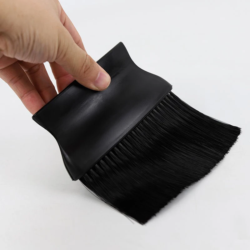 Soft Fiber Neck Face Duster Brushes Barber Hair Clean Hairbrush Salon Cutting Hairdressing ...
